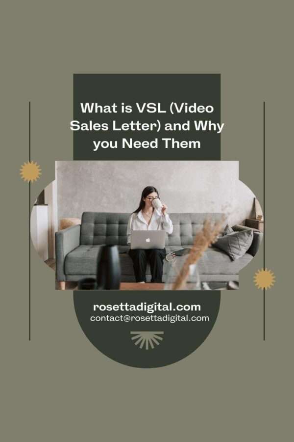 What is VSL (Video Sales Letter) and Why you Need Them - Rosetta Digital