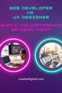 Web Developer Vs UX Designer: What's The Difference Between Them ...