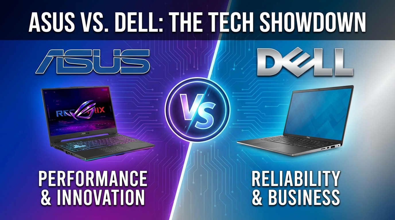 ASUS vs Dell: Honest Review for Laptop Buyers